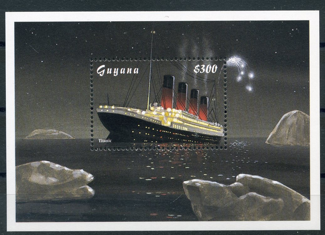 467554) Guyana Block 563 **, Titanic