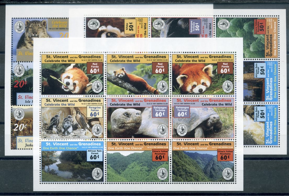 857246) St. Vincent Klb 4100-4108, 4118-4126, 4127-4135 **, Sierra Club, Animali